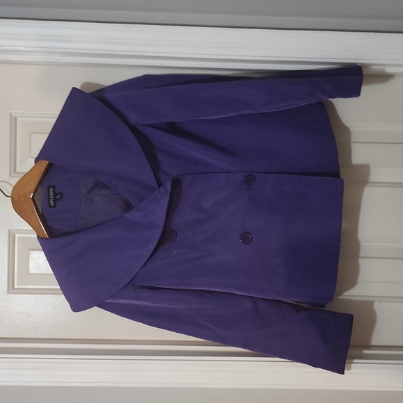 Hope & Honey | Jackets & Coats | Purple Doublebreasted Hope Honey ...